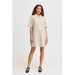 Pulz Kleid PXVANESSA A-shape in Ecru | Gr.: S