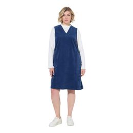 Ulla Popken Midikleid in tintenblau | Gr.: 58-60