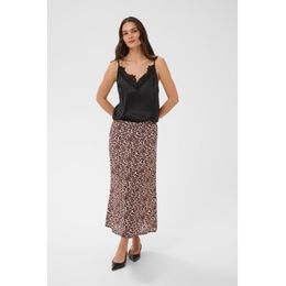 Kaffe Rock KAlucille Regular fit in Black/Brown Leopard | Gr.: 46