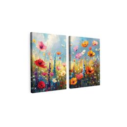 OnlyWow Leinwandbild 2er Set | Gr.: 160 x 120 cm