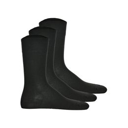 Hudson Socken 3er Pack in Schwarz | Gr.: 45/46