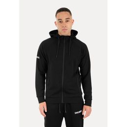 Smilodox Kapuzen Trainingsjacke Basic Denzo in Schwarz | Gr.: L