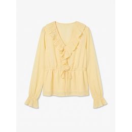 V&eacute;ro Moda Vero Moda Plissiertes Top in Flan | Gr.: XS