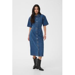 Kaffe Kleid KAmyah Regular fit in Blue Washed Denim | Gr.: 40
