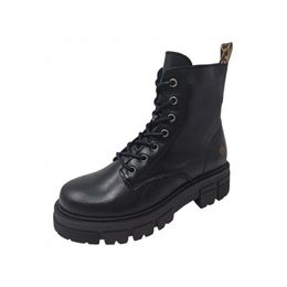 Apple of Eden Schn&uuml;rstiefel in Schwarz | Gr.: 40
