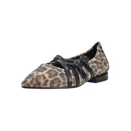 Regarde le Ciel Ballerinas in Beige/Schwarz | Gr.: 39