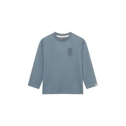 Noppies Langarmshirt - Backprint in Blue Mirage | Gr.: 122