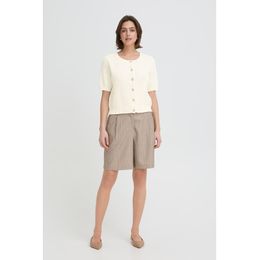 Fransa Kurzarm-Bluse FRARALYN Regular fit in Whisper White | Gr.: XXL