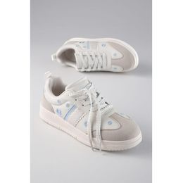 Aniston SHOES Plateausneaker in offwhite-hellblau | Gr.: 40