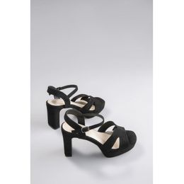 Aniston SHOES High-Heel-Sandalette in schwarz | Gr.: 39