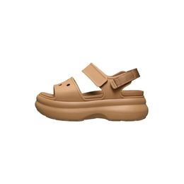 Crocs Sandalen mit Klettverschluss &bdquo;Soho y Strap&ldquo; Braun | Gr.: 39,5