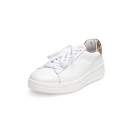 vitaform Hirschleder Sneaker in wei&szlig; | Gr.: 40