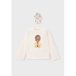 Mayoral Langarmshirt 3020-2026 Beige | Gr.: 110