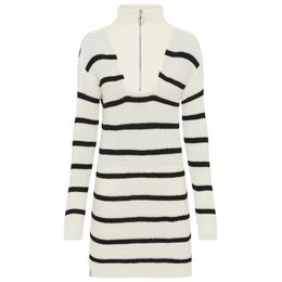 Kangaroos Strickkleid in Offwhite-schwarz | Gr.: 48/50