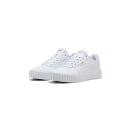 Puma Sneakers Low Carina 3.0 in wei&szlig; | Gr.: 38