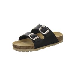 AFS-Schuhe Offene Schuhe 'sportliche Kinder-Pantoletten Zweischnaller schwarz' Jungen Gr&ouml;&szlig;e 34 schwarz