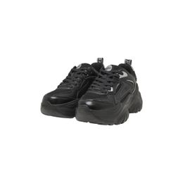 Buffalo Damen Sneaker "Buffalo BLISS MESH", Gr. 38, schwarz, Polyester, Schuhe