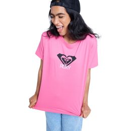 Roxy Damen T-Shirt "Ocean Road Art", pink, Gr. XL, Obermaterial: 100% Baumwolle., Shirts