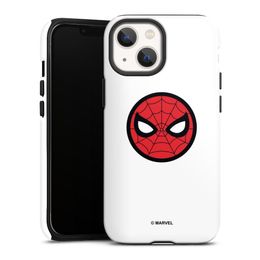 DeinDesign iPhone 13 Mini Handy Panzer Handyh&uuml;lle robuste Outdoor H&uuml;lle Schutzh&uuml;lle gl&auml;nzend Merchandise Marvel Spiderman Tough Case
