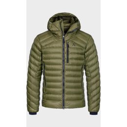 Sch&ouml;ffel SCH&Ouml;FFEL Herren Outdoorjacke "Down Jacket Silvretta M"6875, gr&uuml;n, Gr. 54, Oberstoff: 100% Nylon. Futter: 100% Nylon. ENTH&Auml;LT NICHTTEXTILE TEILE