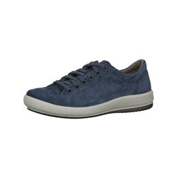 Legero Damen Schn&uuml;rschuh "Legero Halbschuhe Veloursleder", Gr. 37, blau, Veloursleder, Schuhe