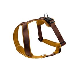 Hunter Neopren Geschirr dunkelbraun/karamell L