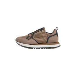 Pepe Jeans Damen Trainingsschuh "trainers ARI WANDER W", Gr. 40, braun, 50% Polyamid, 40% Rindsvelours, 5% Tpu, 5% Spaltleder, Schuhe