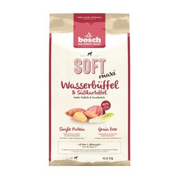 Bosch SOFT Maxi Wasserb&uuml;ffel und S&uuml;&szlig;kartoffel Hunde-Trockenfutter Single Protein 12,5kg