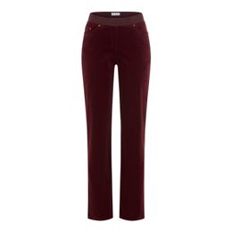 Damen 5-Pocket-Hose "Style PAMINA", rot, Gr. 23, RAPHAELA BY Brax, Web, 67% Baumwolle, 31% Viskose, 2% Elasthan, Hosen
