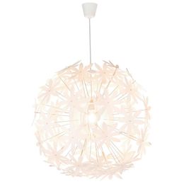 Globo H&auml;ngeleuchte, Wei&szlig;, Kunststoff, 60x150x60 cm, CE, Lampen & Leuchten, Innenbeleuchtung, Leuchten nach R&auml;umen, Esstischlampen