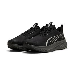Puma Damen Laufschuh "POUNCE LITE 2 PTX", Gr. 41Puma schwarz, Puma silber, Textil, Schuhe, wasserdicht