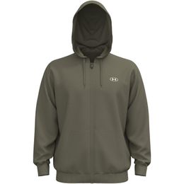 Under Armour Sweatjacke Rival Marine OD Green/White (Gr&ouml;&szlig;e: M)