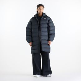New Balance Damen Steppjacke "BOSTON LONG PUFFER JACKET"schwarz (bk), Gr. XL, Obermaterial: 100% Polyester. Futter: 100% Polyester, Jacken, mit
