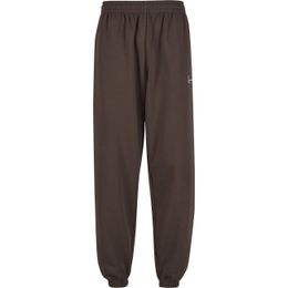 Karl Kani Herren Sweathose "Karl Kani Small Signature Essential Baggy Sweatpants", braun, Gr. S, 65% Baumwolle, 35% Polyester, Hosen