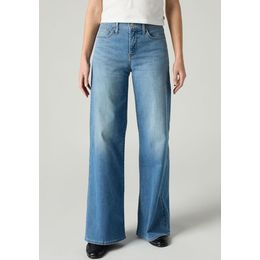 Levi's LEVI'S Damen Weite Jeans "Jeans 318 SHAPING", blau, Gr. 32, Denim/Jeans, Obermaterial: 74% Baumwolle, 24% Polyester, 2% Elasthan, Jeans, im