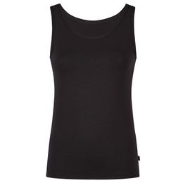 like it! LIKE IT Damen Achseltop, S, N-Gr, schwarz, Obermaterial: 48% Baumwolle, 48% Modal, 4% Elasthan, Unterhemden, atmungsaktiv, basic, pflegeleicht,