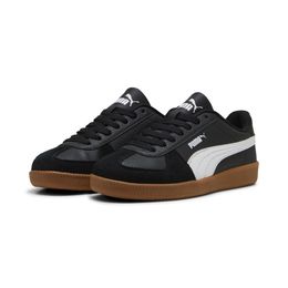 Puma Jungen Sneaker "CLUB LT JR", Gr. 38, schwarz, Synthetik, Schuhe