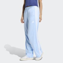 Damen Sporthose "W DAYRDY WL TP", blau, Gr. XL, adidas Sportswear, Obermaterial: 100% Polyester, Hosen