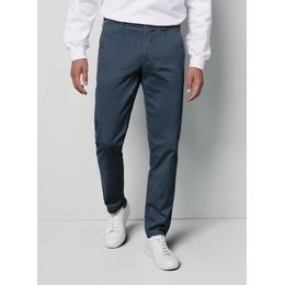 MEYER Herren Chinohose "M5 Chino 9-6001", blau, Gr. 36, uni, Obermaterial: 98% Baumwolle CO. 2% Elasthan EL., Hosen, M5 Serie