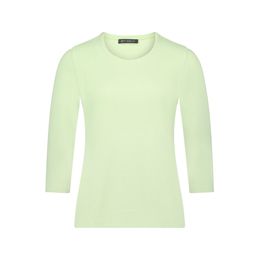 Betty Barclay Damen 3/4-Arm-Shirt "Damen mit Struktur", gr&uuml;n, Gr. 46, Jersey, Obermaterial: 52% Baumwolle, 45% Polyester, 3% Elasthan, Shirts