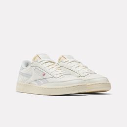 Reebok CLASSIC Herren Sneaker "CLUB C REVENGE VINTAGE", Gr. 38,5, beige, Leder, Synthetik, Schuhe