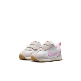 Nike Sportswear M&auml;dchen Sneaker "PACIFIC (TD)", Gr. 23,5sail, pink foam, gum light braun, Leder, Textil, Schuhe, inspiriert vom Design des Nike