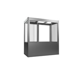 BioHort Hochbeet mit Gew&auml;chshaus 'Florentina Maxi' quarzgrau metallic 201,6 x 213 x 103,1 cm