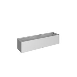 BioHort Pflanzbeet 'Belvedere MINI 200' silber-metallic 201 x 53 x 45 cm