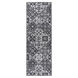 Kayoom Teppich 'Pyron' grau 60 x 180 cm