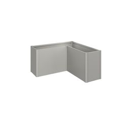 BioHort Pflanzbeet 'Belvedere MAXI L150' quarzgrau-metallic 152 x 152 x 77 cm