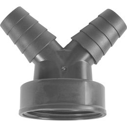 CORNAT Doppel-Schlauchanschluss &Oslash; 21-23 mm, 1 1/2"