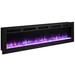 Balderia Elektrokamin 'Leif 70' schwarz 1,8 kW