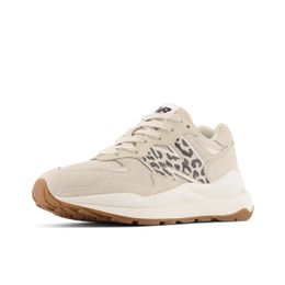 New Balance Damen Sneaker "5740", Gr. 37,5, beige, Leder, Mesh, Schuhe, f&uuml;r Erwachsene, mit Gummilaufsohle