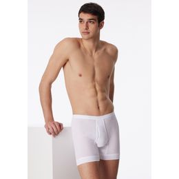 Schiesser Herren Slip "Original Classics", Gr. 9, wei&szlig;, Feinripp, Obermaterial: 100% Baumwolle, Unterhosen, mit Eingriff, Feinripp, ohne st&ouml;rende